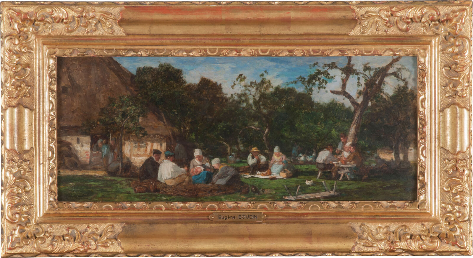 Museum Barberini | Eugène Boudin: Honfleur: The Saint-Siméon Farm ...