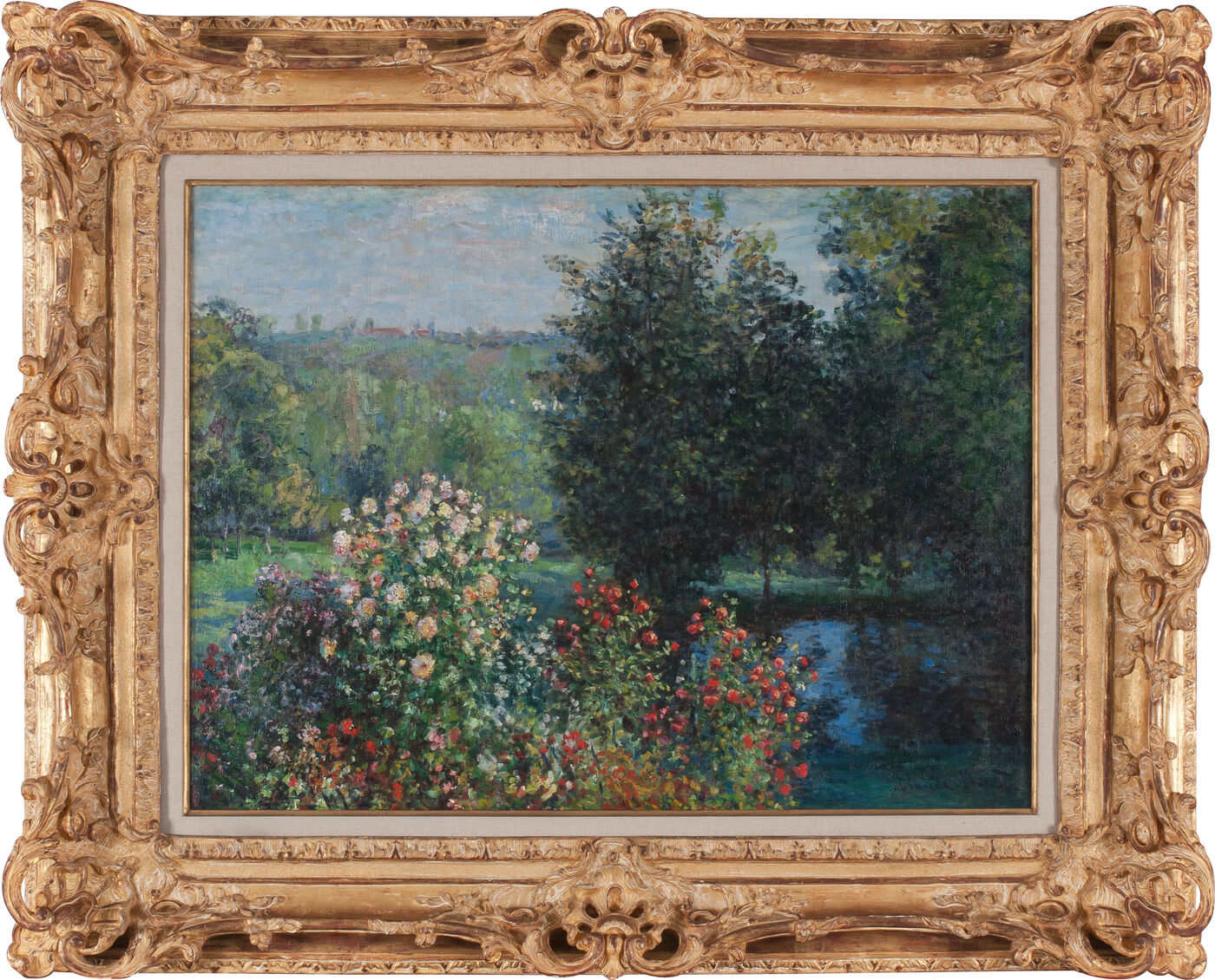 Museum Barberini | Claude Monet: The Rose Bushes in the Garden at Montgeron
