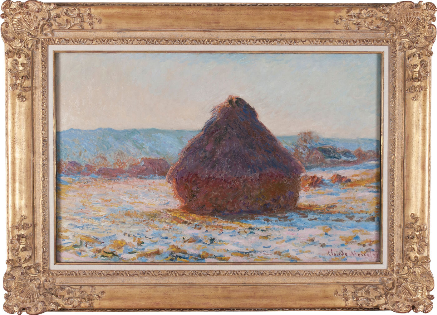 Museum Barberini | Claude Monet: Grainstack in the Sunlight, Snow Effect